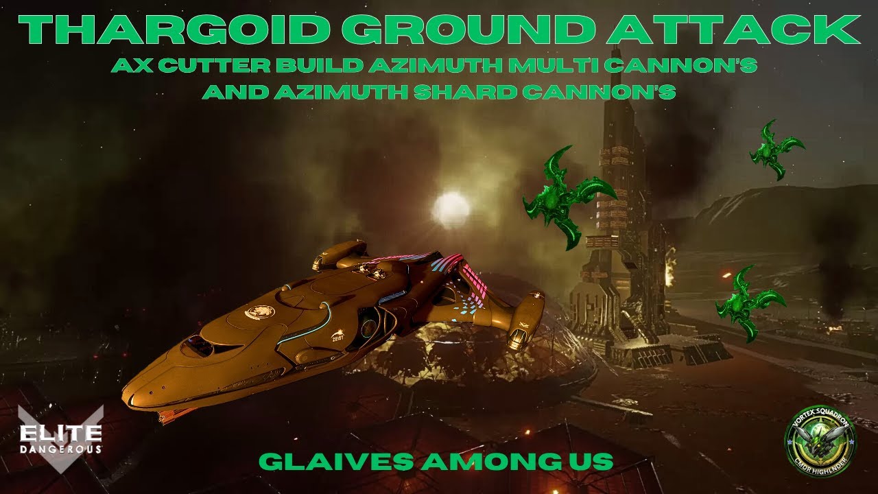 Ax cutter build with Azimuth multi cannon's and Azimuth shard cannon's ...
