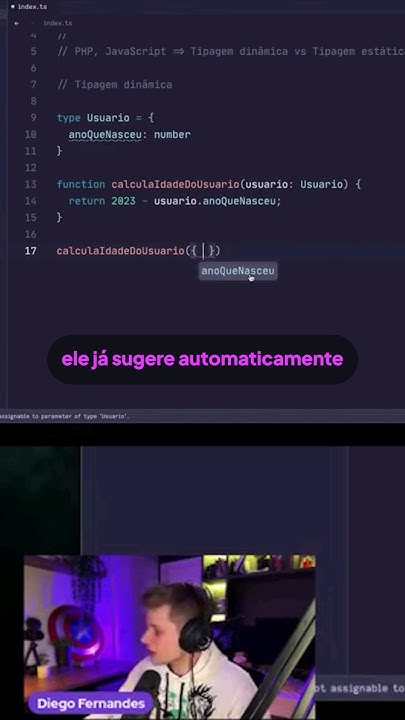 Typescript te ajuda a programar melhor! - YouTube
