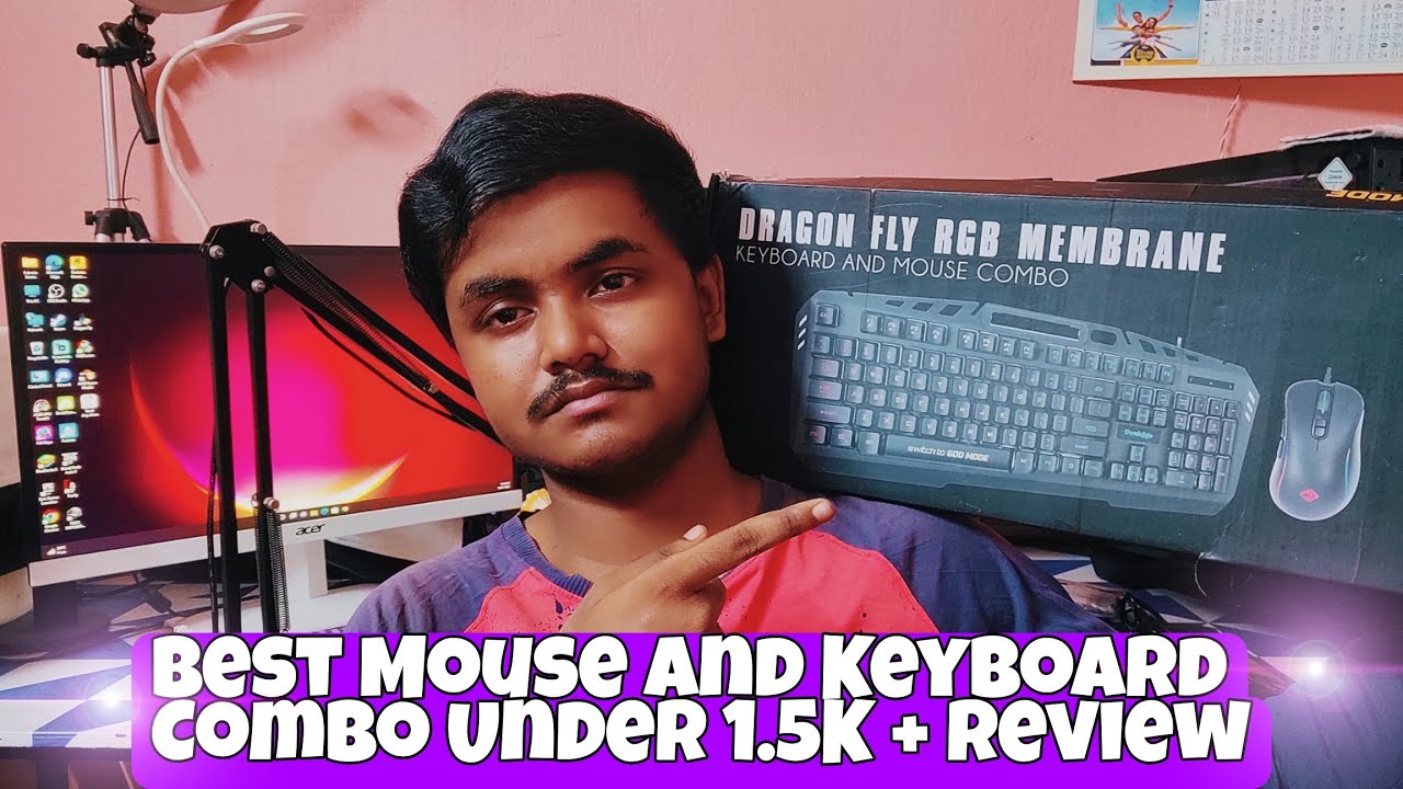 Cosmic Byte Dragon Fly Mouse And Keyboard Combo Review After 1 Year of ...