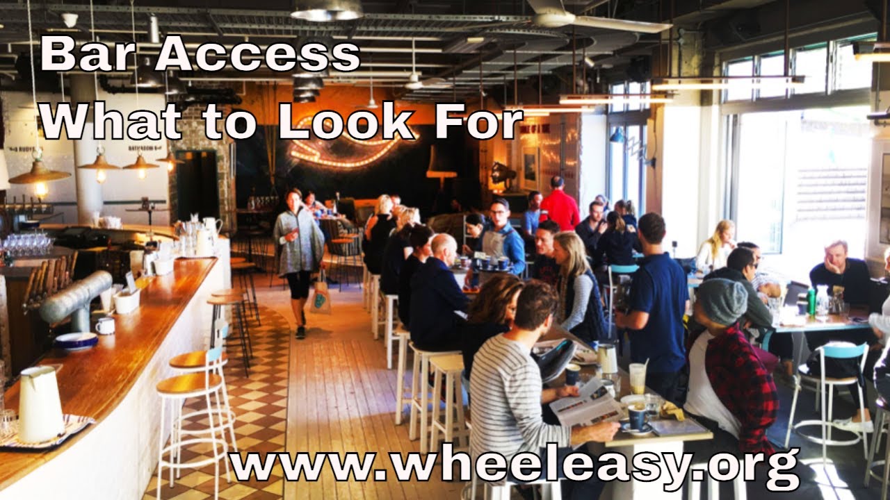 Bar & Pub Accessibility & Mobility Friendly Entry: How To Access Bars ...