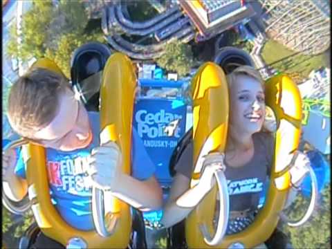 Slingshot ride at Cedar Point - YouTube