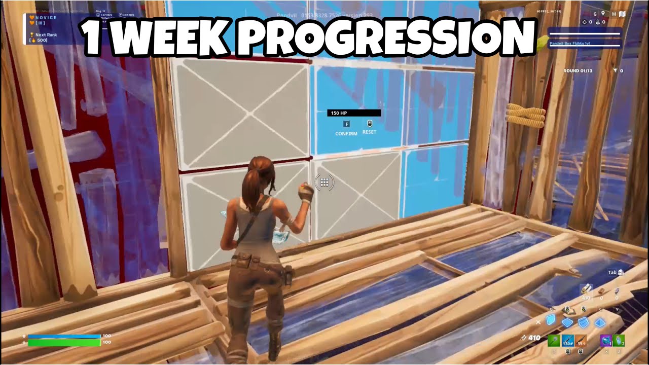 1 Week of Fortnite Progression from Controller to Keyboard and Mouse ...