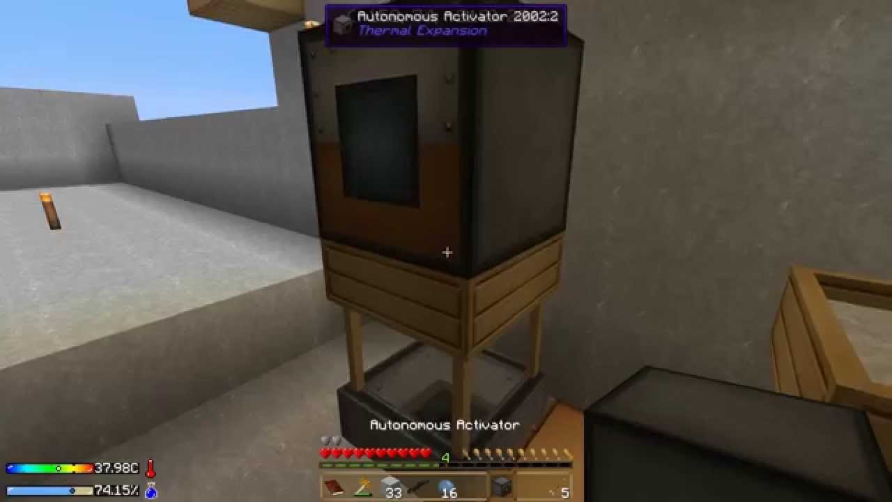 MINECRAFT CRASH LANDING #005 - Autonomous Activator oder wie - Let's ...