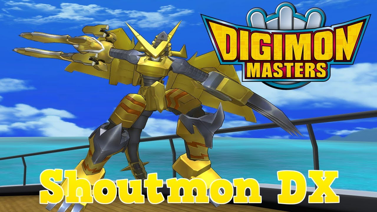 Shoutmon DX ! | Let's Play Digimon Masters Online #264 - YouTube