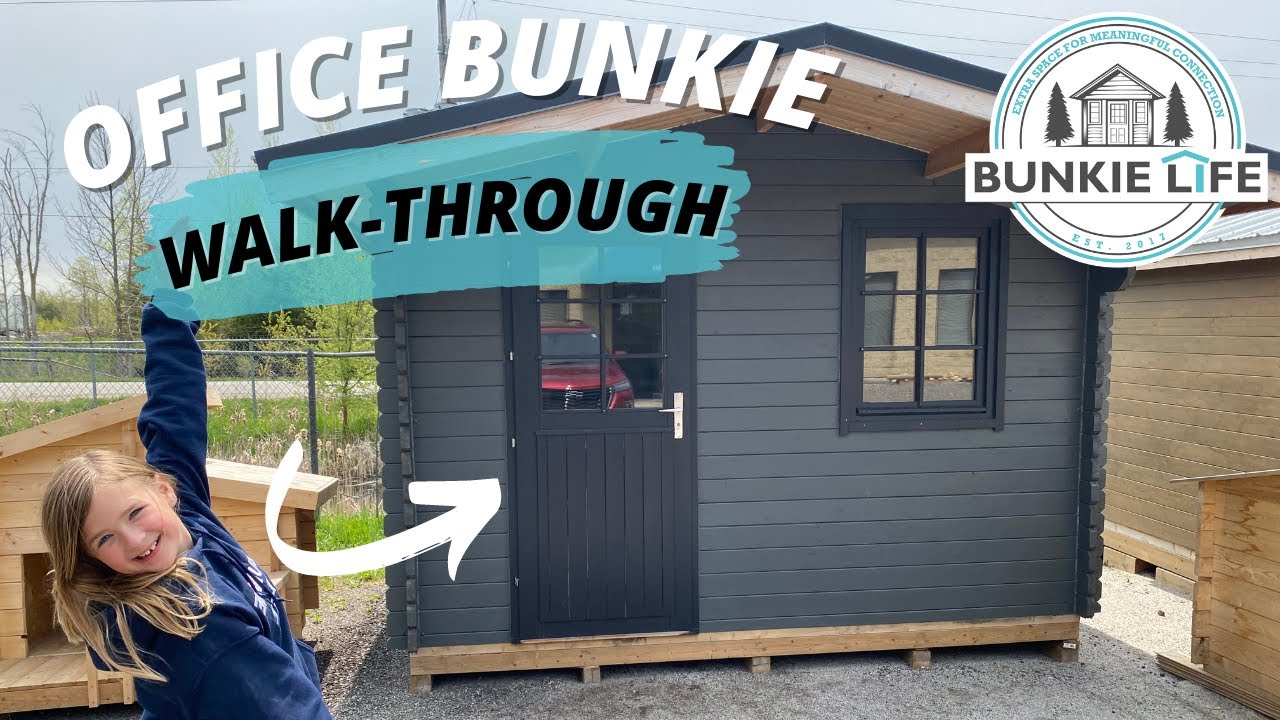 Bunkie Life Home Office Bunkie Walkthrough - YouTube