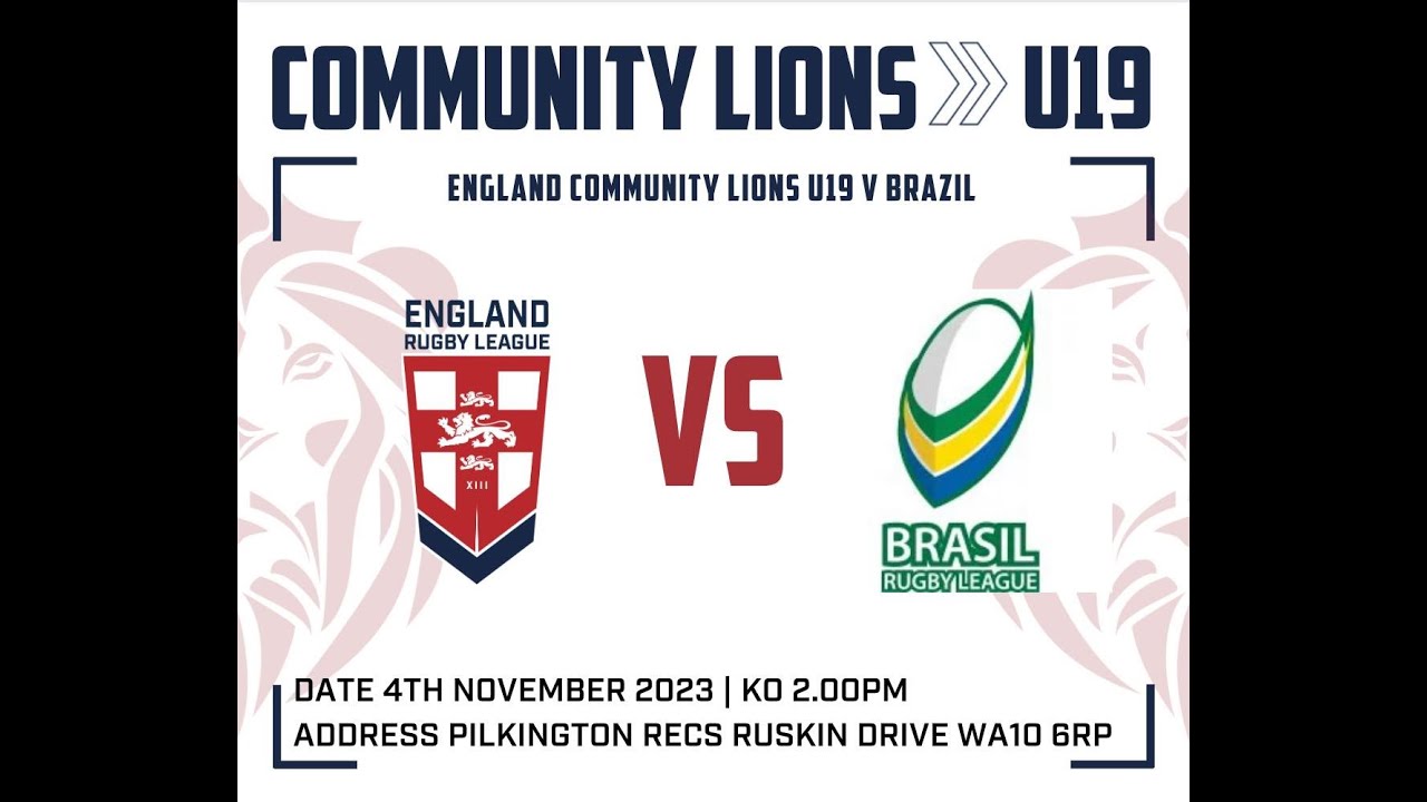 Lions U19s v Brasil - YouTube