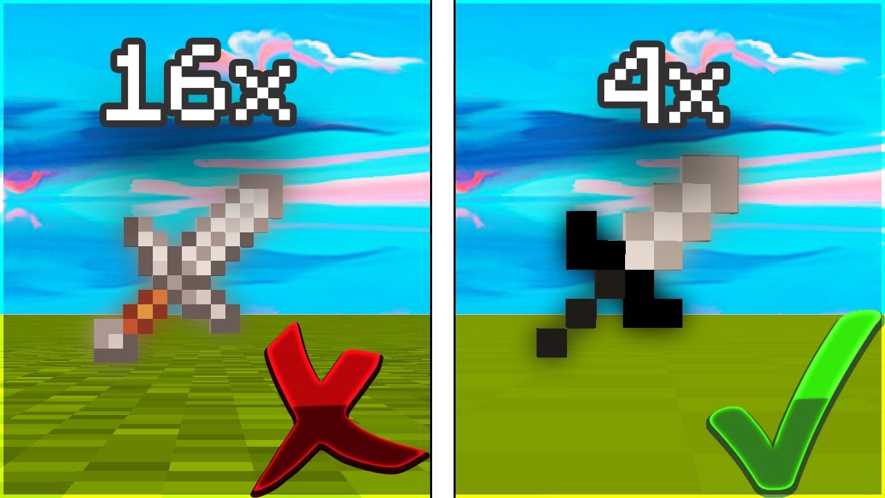 I Used a 4x Texture Pack in Hypixel Bedwars! - YouTube