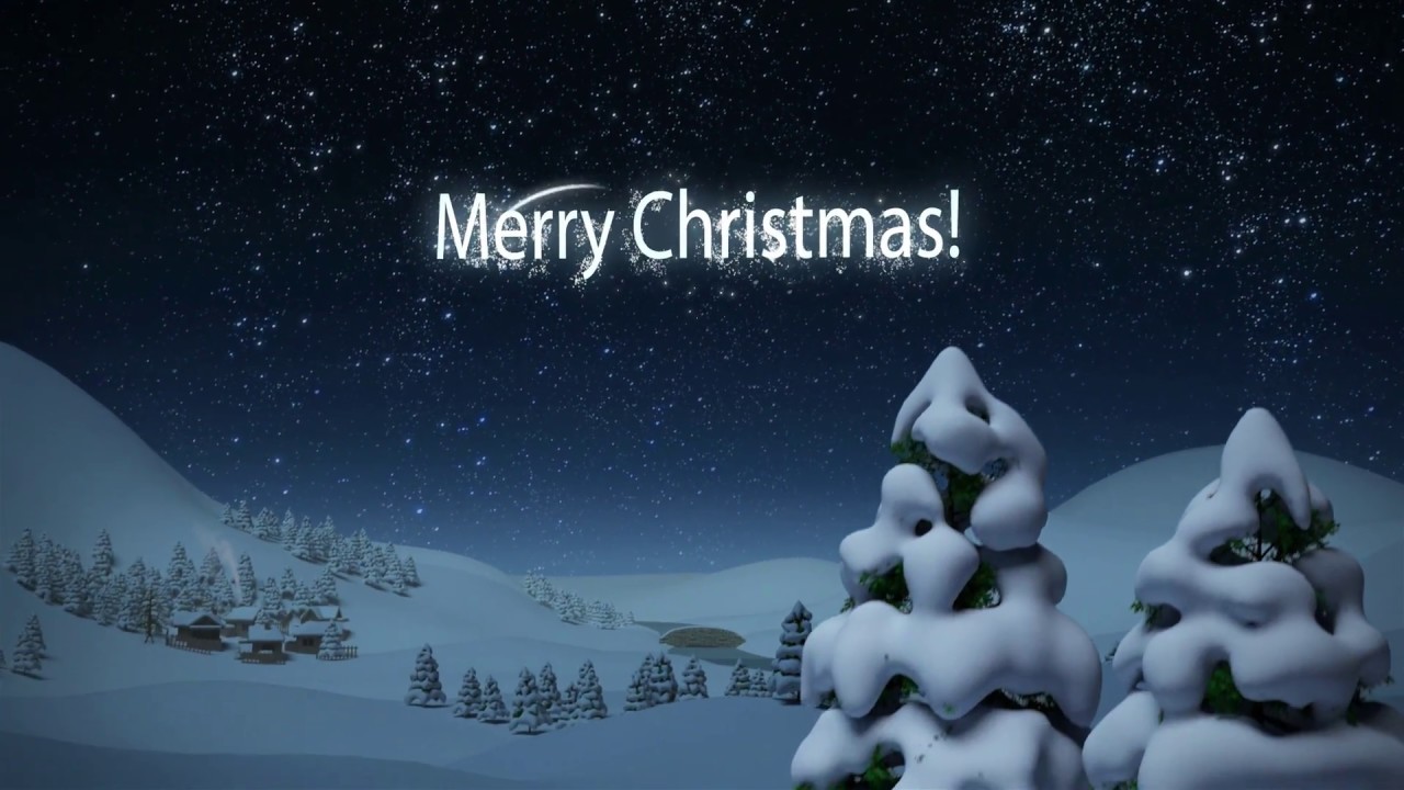 Merry Christmas 3d Animation video|Whatsapp 30sec |After Effects ...