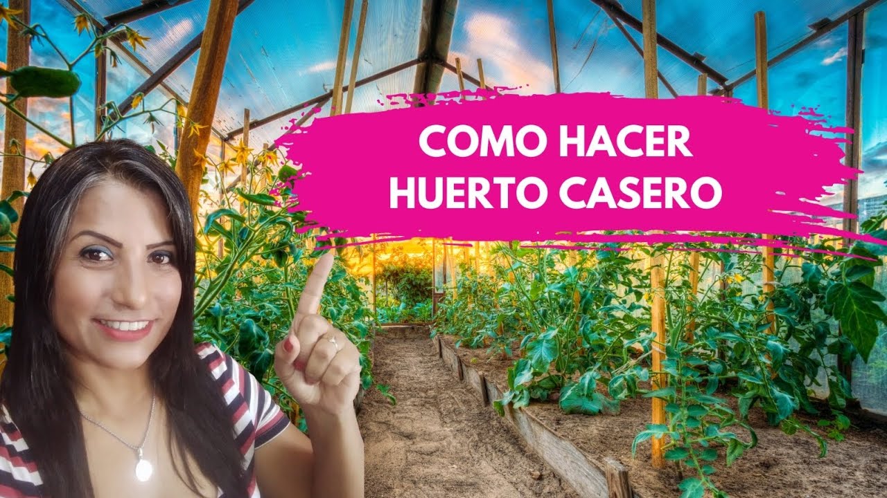Como Hacer Un Huerto Casero En Pequeños Espacios Disponibles. - YouTube
