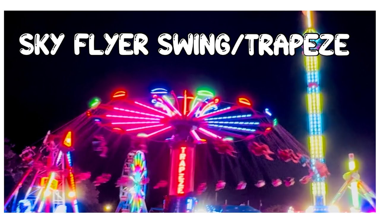 SKY FLYER SWING RIDE / TRAPEZE || Saint Gregory’s Annual Carnival 2025 ...