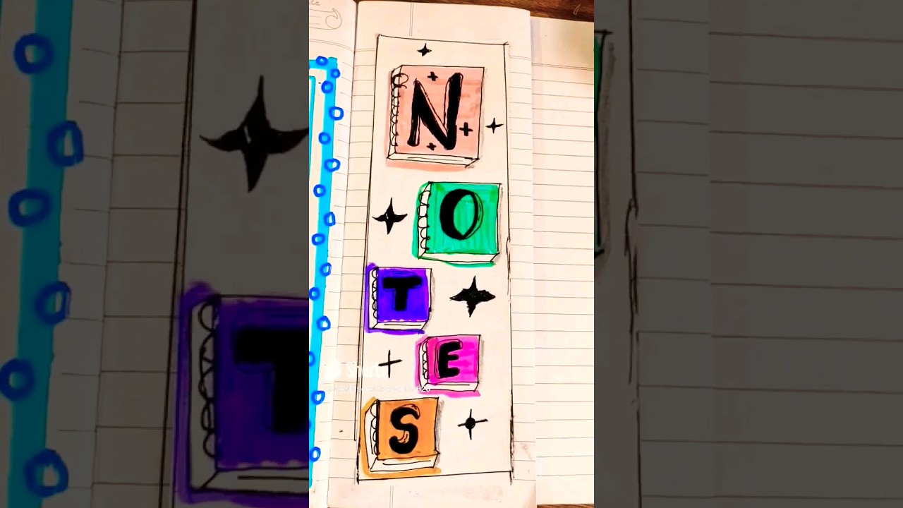 Creative nd cute ideas for school #art #creativeworld #1kcreator # ...