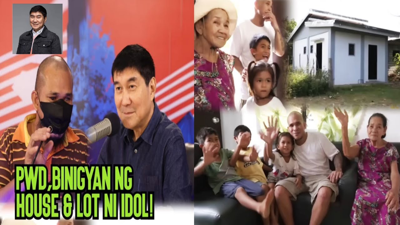 Raffy Tulfo In Action : PWD, BINIGYAN NG HOUSE & LOT NI IDOL RAFFY ...