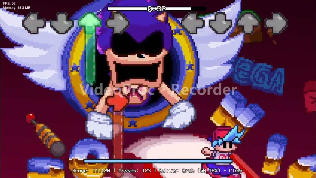 final escape fnf vs sonic.exe pixilated. - YouTube