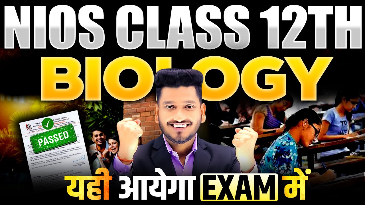 Nios Class 12th Biology Chapter 3 | Kingdom Plantae and Animalia | Imp ...