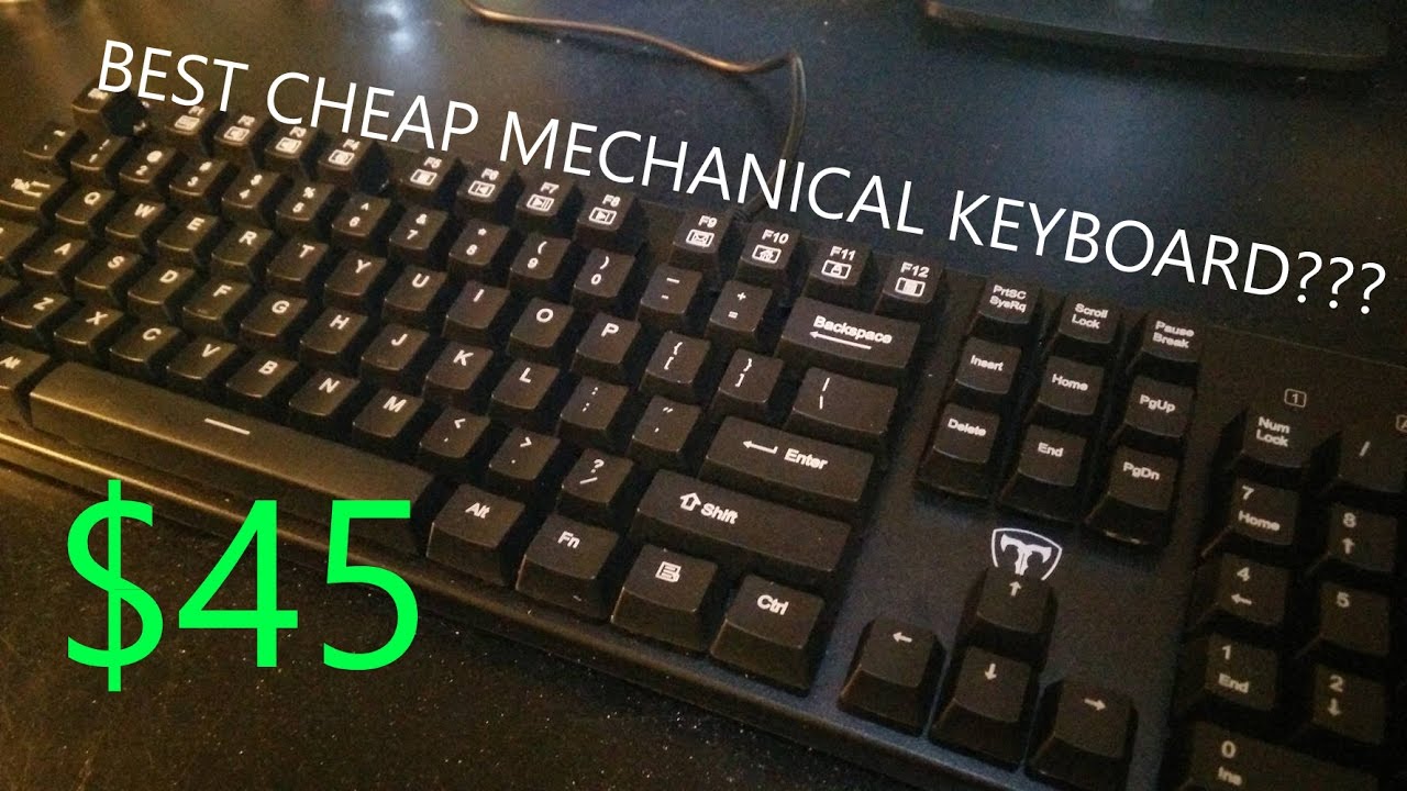 Tomoko Mechanical Gaming Keyboard 104 Key - YouTube