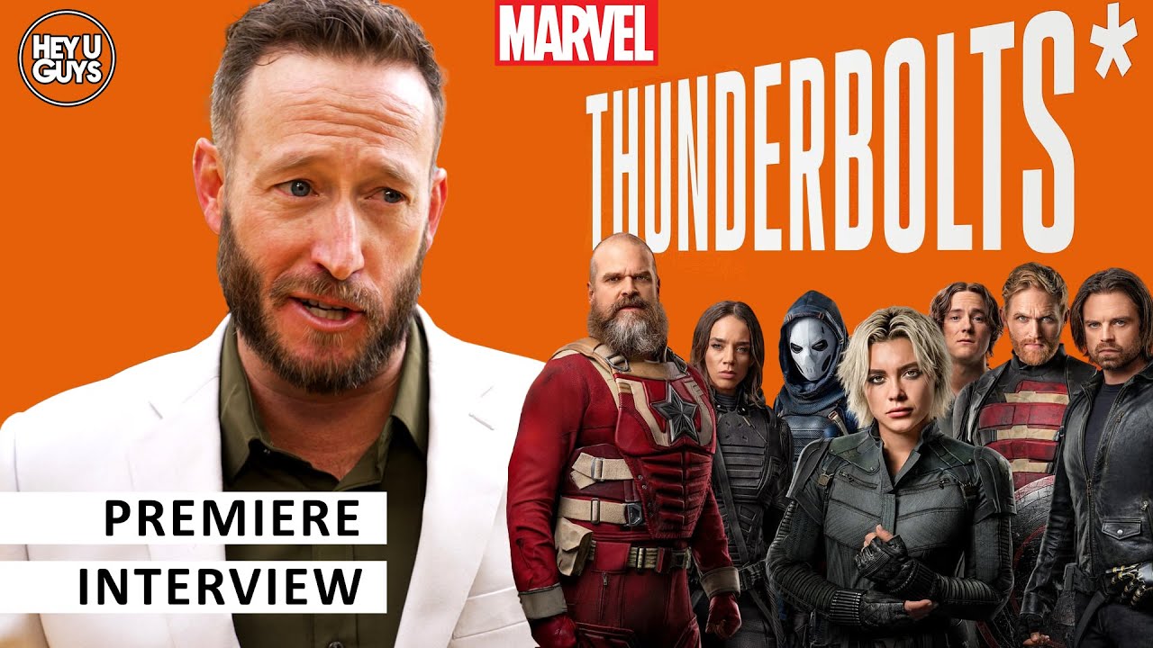 Brian Chapek - Thunderbolts UK Premiere Red Carpet Interview on ...