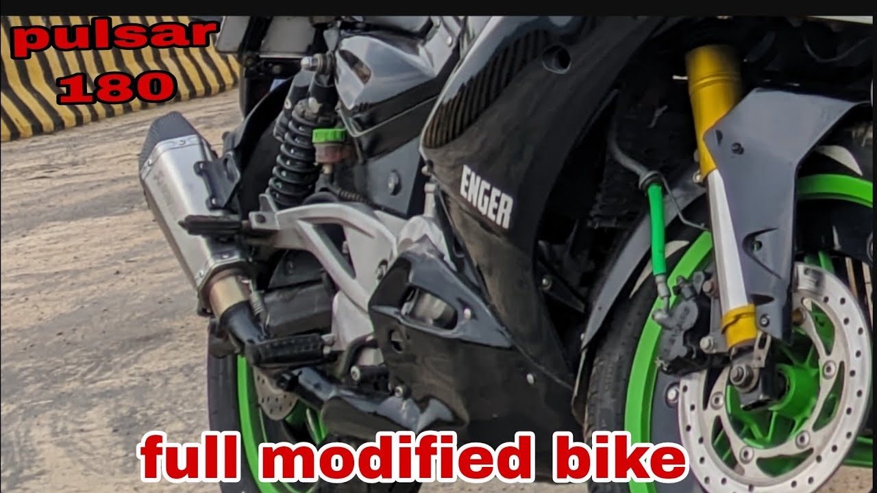 Pulsar 180 BS2 modified in to sports bike | full modification Details ...
