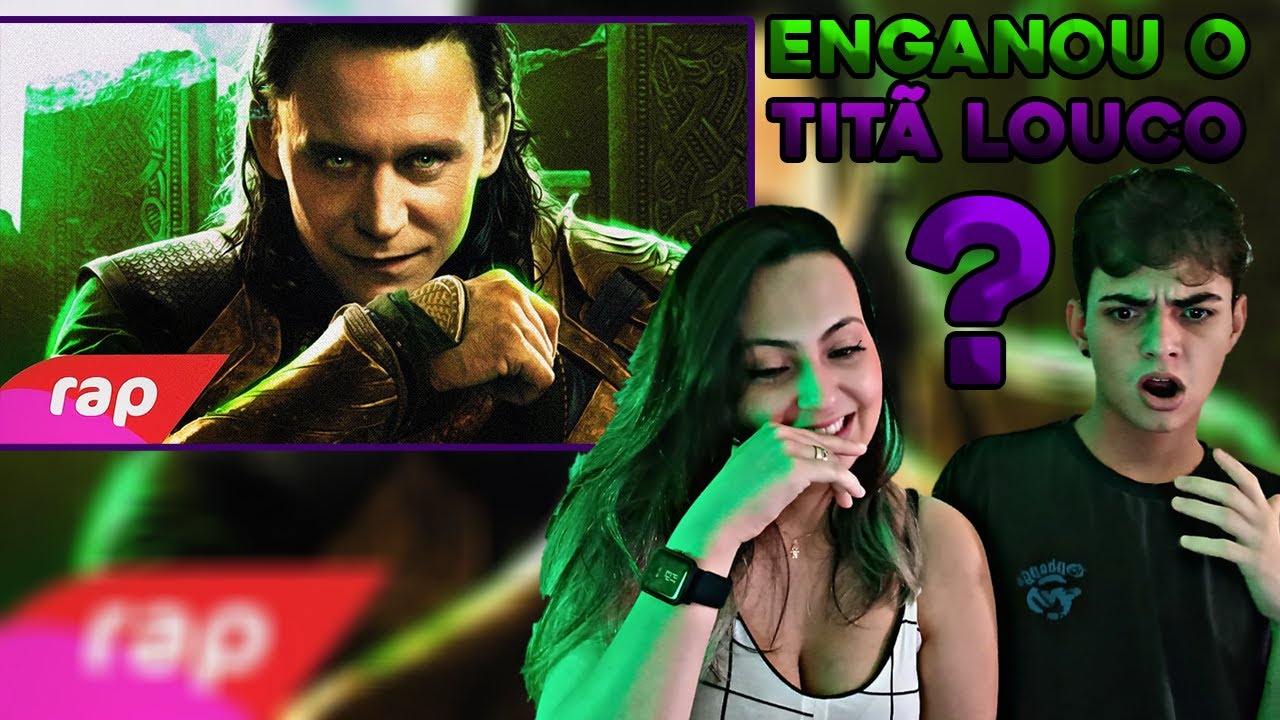 REACT | Rap do Loki (Thor) - O DEUS DA MENTIRA | NERD HITS - YouTube