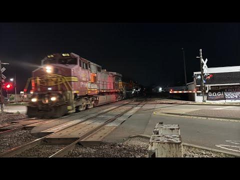 Chasing BNSF Manifest Train With BNSF Warbonnet Leader From Hodgkins To Coal City, IL On 7/9/25 ...