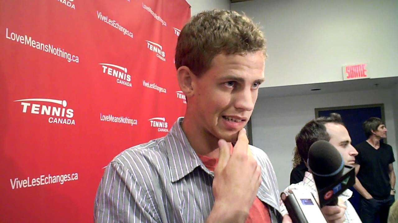 Vasek Pospisil talks about his Davis Cup heroics - YouTube