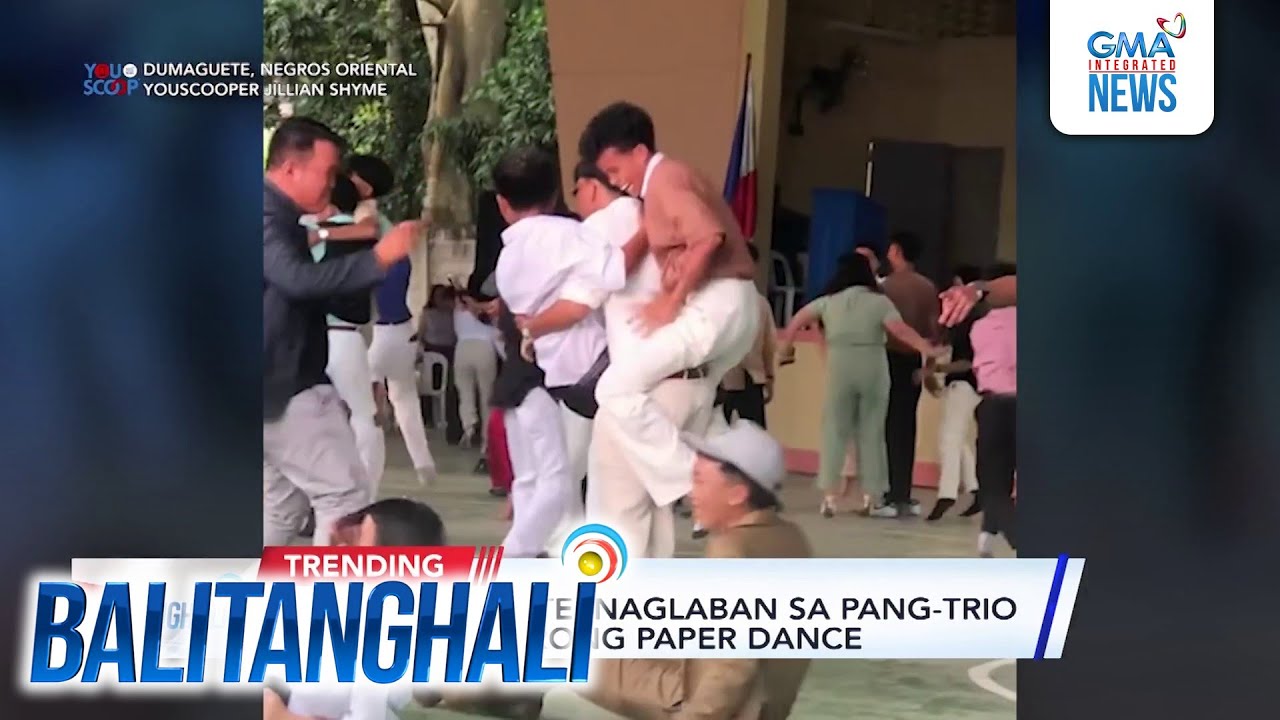Mga estudyante, naglaban sa pang-trio version ng larong paper dance ...