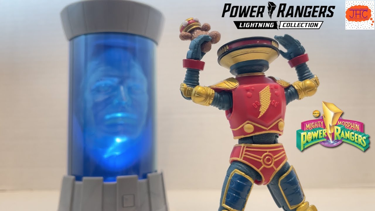 POWER RANGERS Alpha 5 and Zordon Lightning Collection Action Figure ...