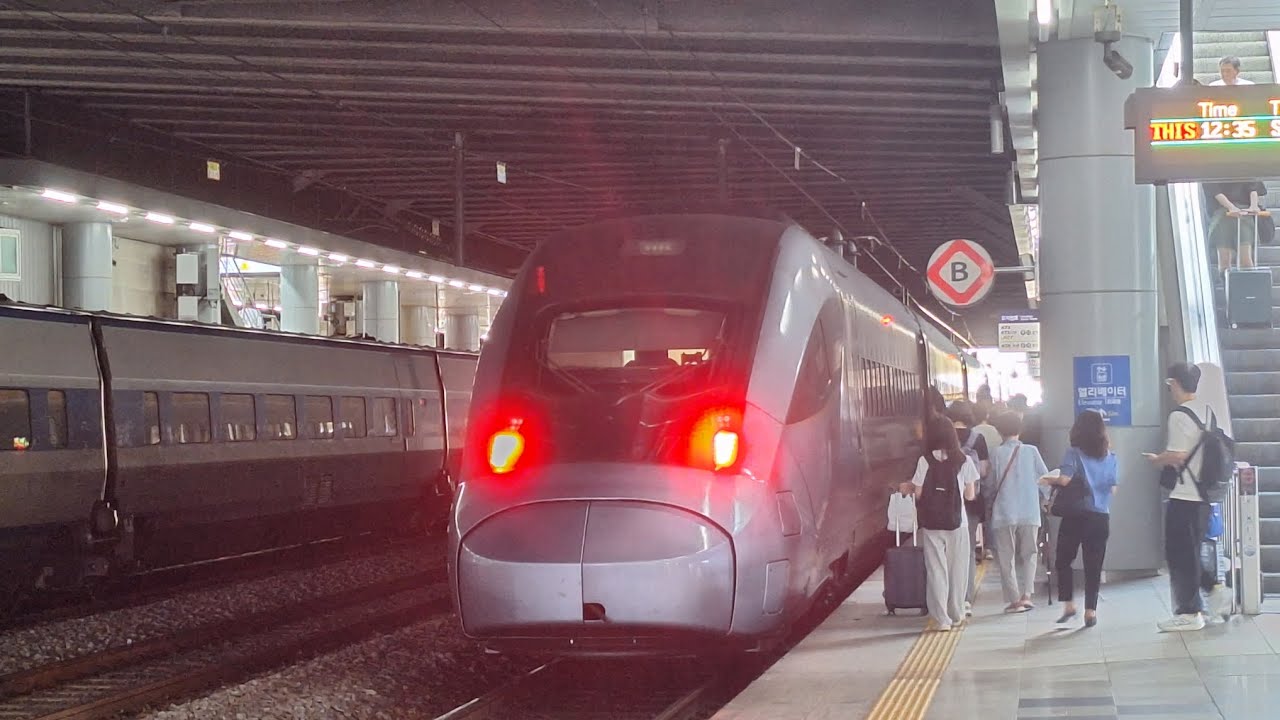 ktx 32青龍電聯車 釜山-東大邱 - YouTube