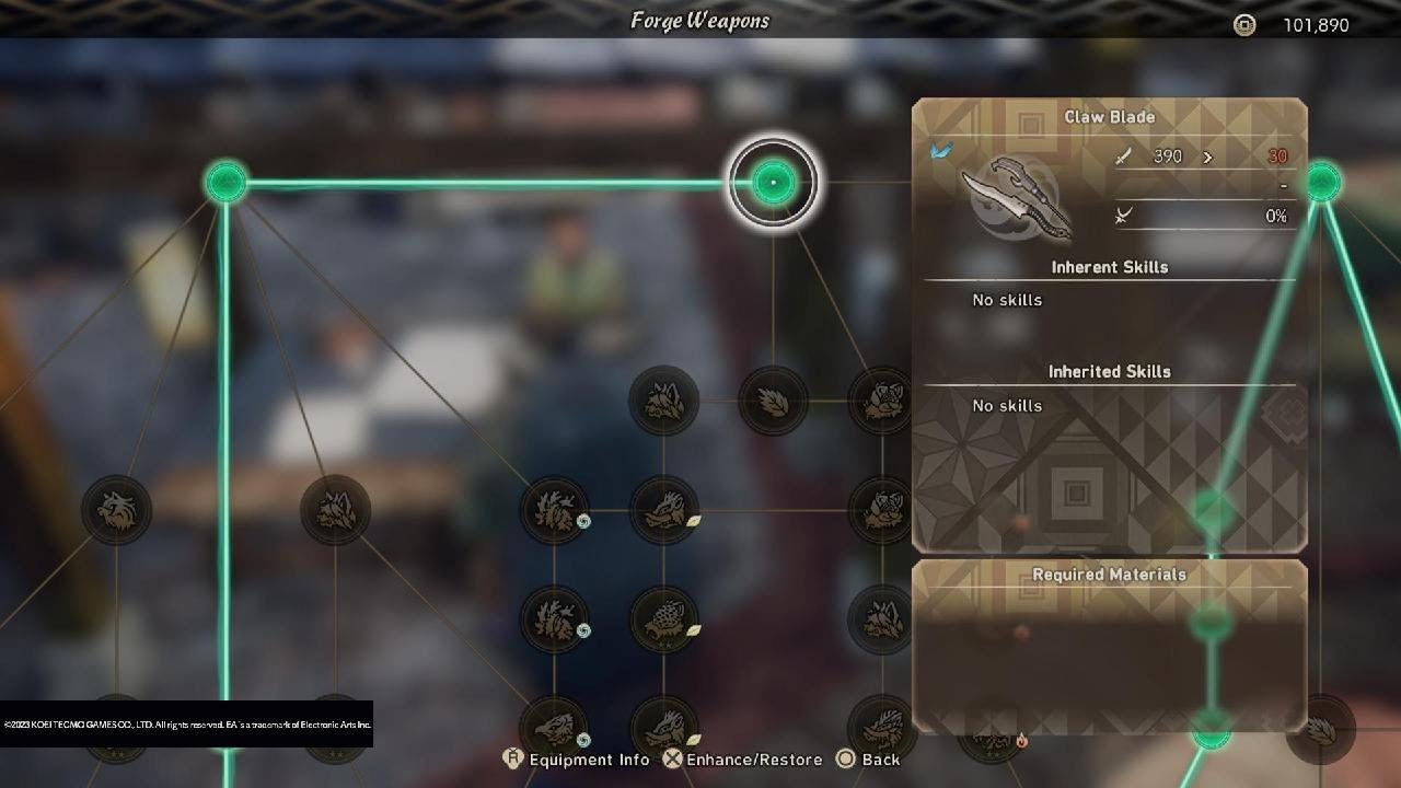 Wild Hearts - traveling the weapon skill tree - YouTube