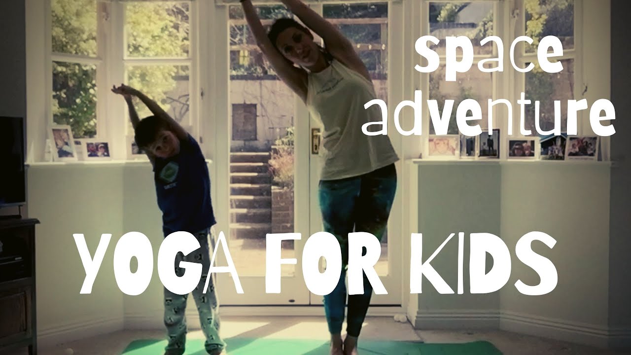 Yoga for Kids | Adventure in Space | 25 mins - YouTube