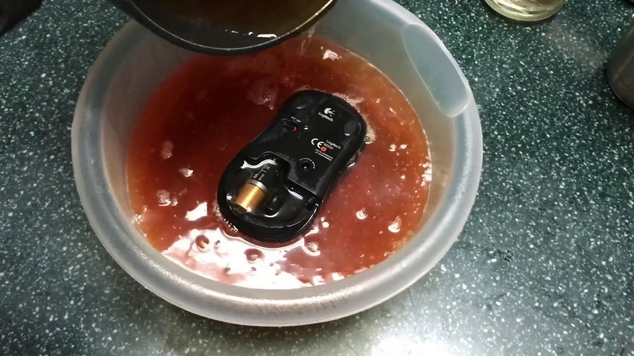 Wireless Mouse in Jello Prank - YouTube