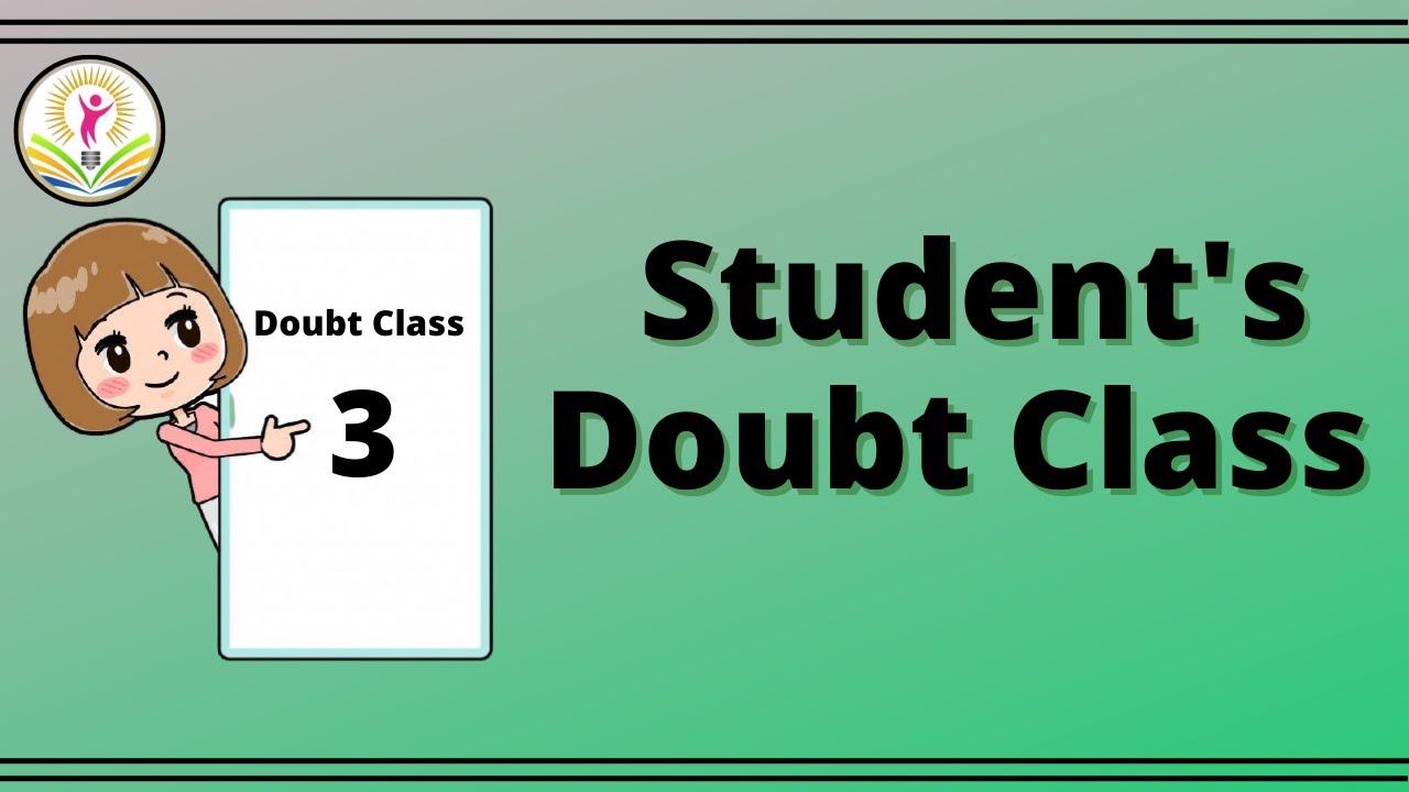 Students Doubt Class | 3 | Exponents doubt class | Brilliant Minds ...