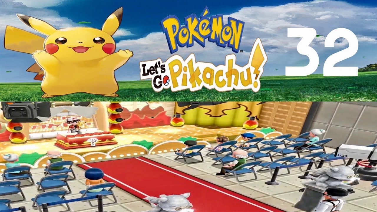 Pokemon: Let's Go, Pikachu! Part 32. The seventh gym. (New Game Blind ...