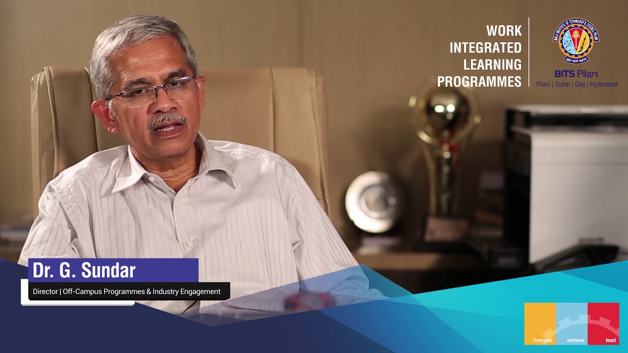 BITS Pilani Work Integrated Learning Programmes (WILP) - YouTube