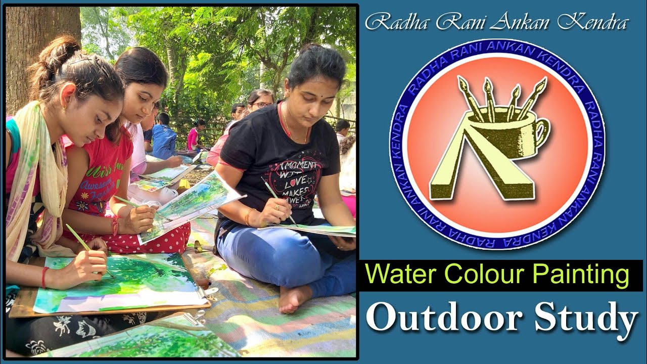 Water Colour Painting (Outdoor Study) - YouTube