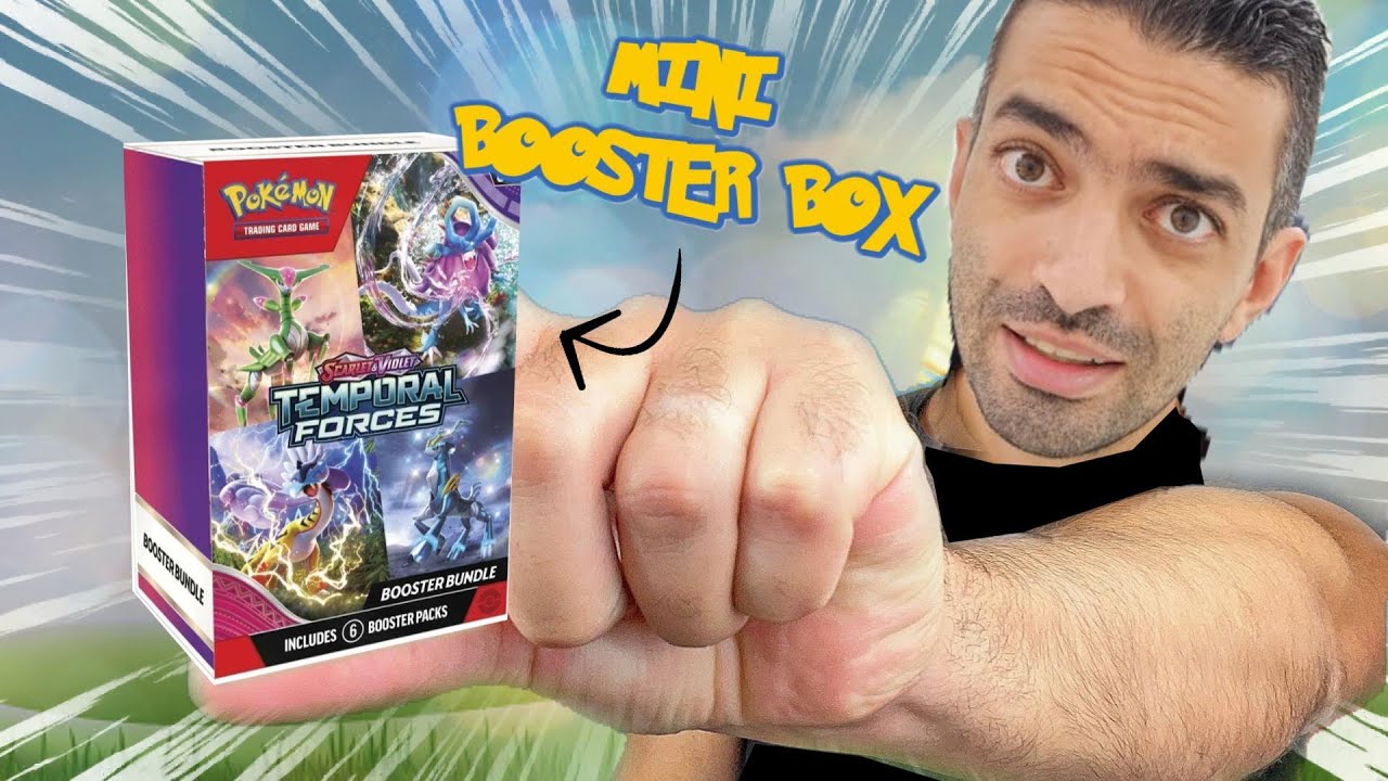 ABRI Los NUEVOS MINI BOOSTER BOX de TEMPORAL FORCES de POKEMON.. MAS DE ...