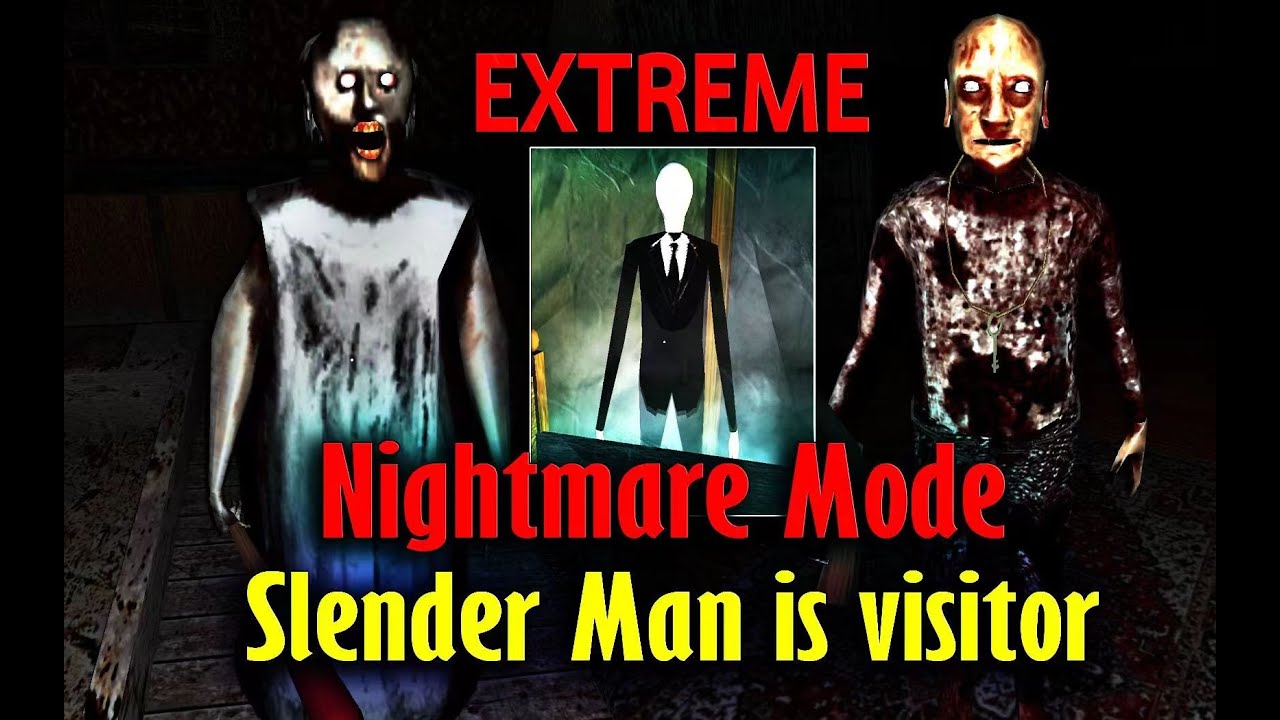 Granny Chapters Two LGC Mod Pack 1.2.2 : Slender Man is vistor ...