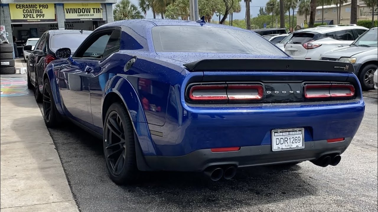 BRAND NEW 2022 Challenger 392 Wide body Mid Muffler delete | 2022 ...