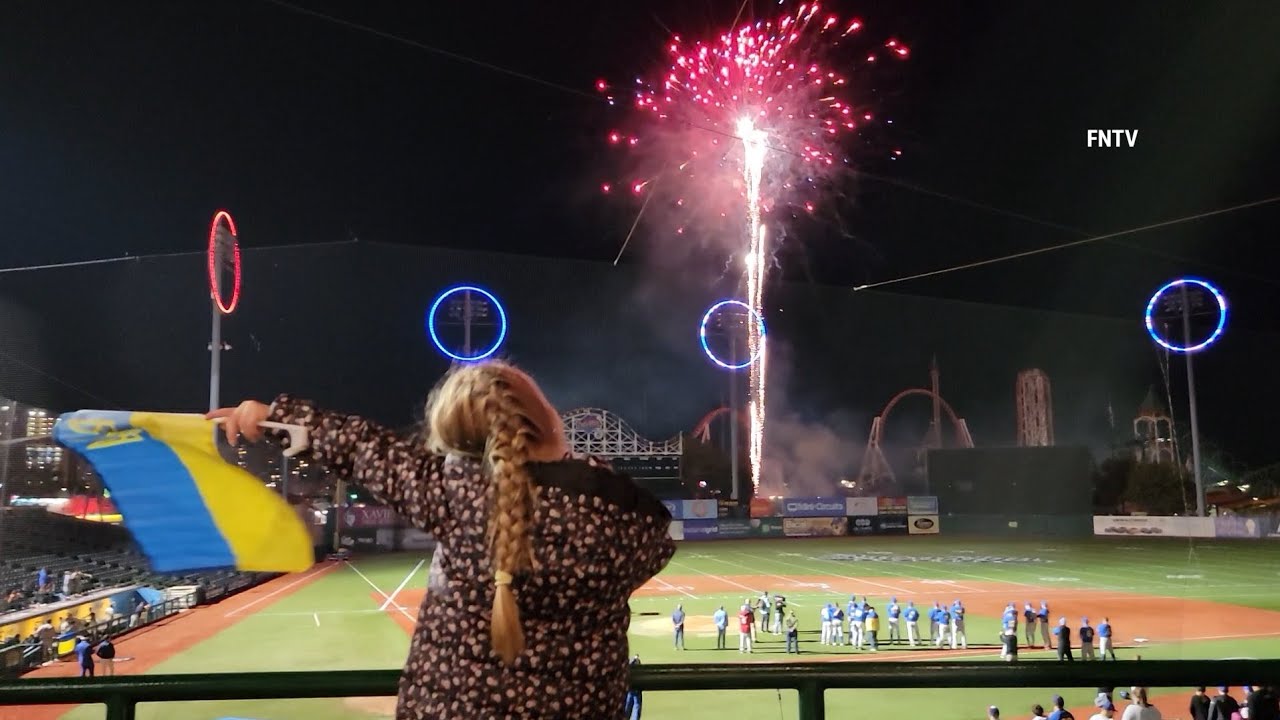 Ukraine National Baseball Team vs NYPD In Maimonides Park Brooklyn ...