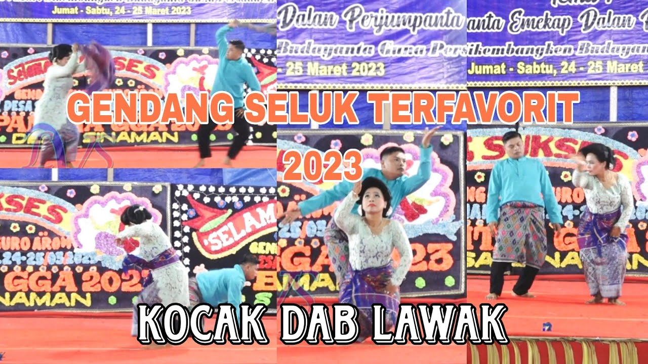 GENDANG SLUK TER VIRAL | KERJA TAHUN TERBARU DESA SINAMAN 2023 | ERWINA ...