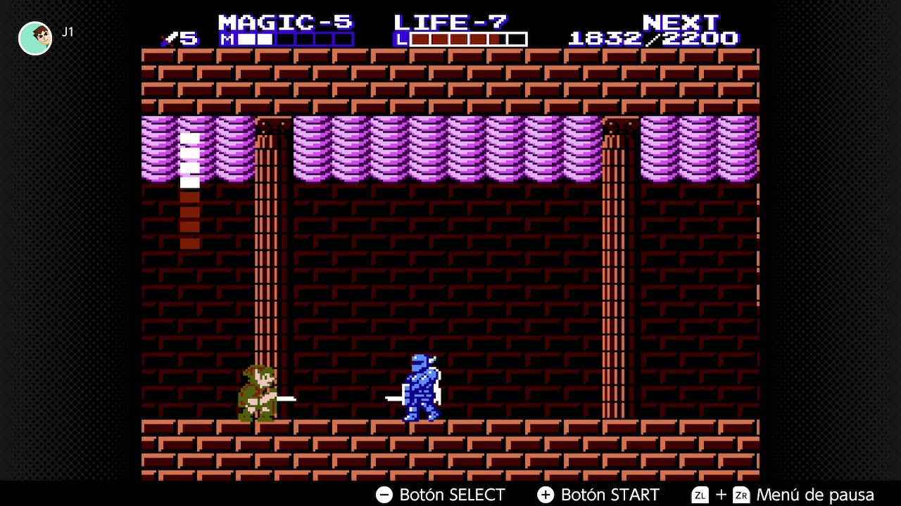 Zelda II boss fight - YouTube