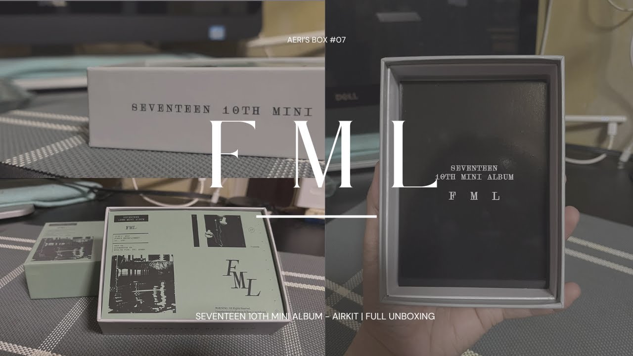 AERI's BOX 📦 — SEVENTEEN ‘FML’ KiT Ver. - YouTube