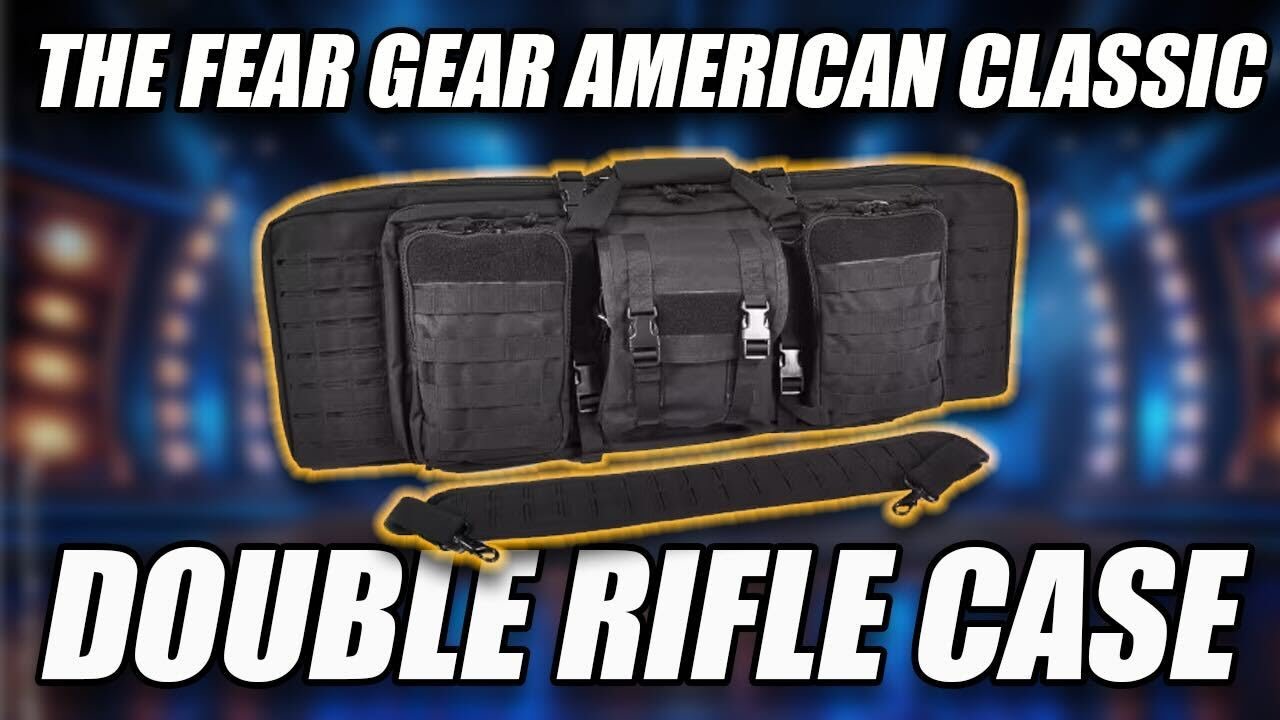 The Fear Gear American Classic Double Rifle Case - YouTube