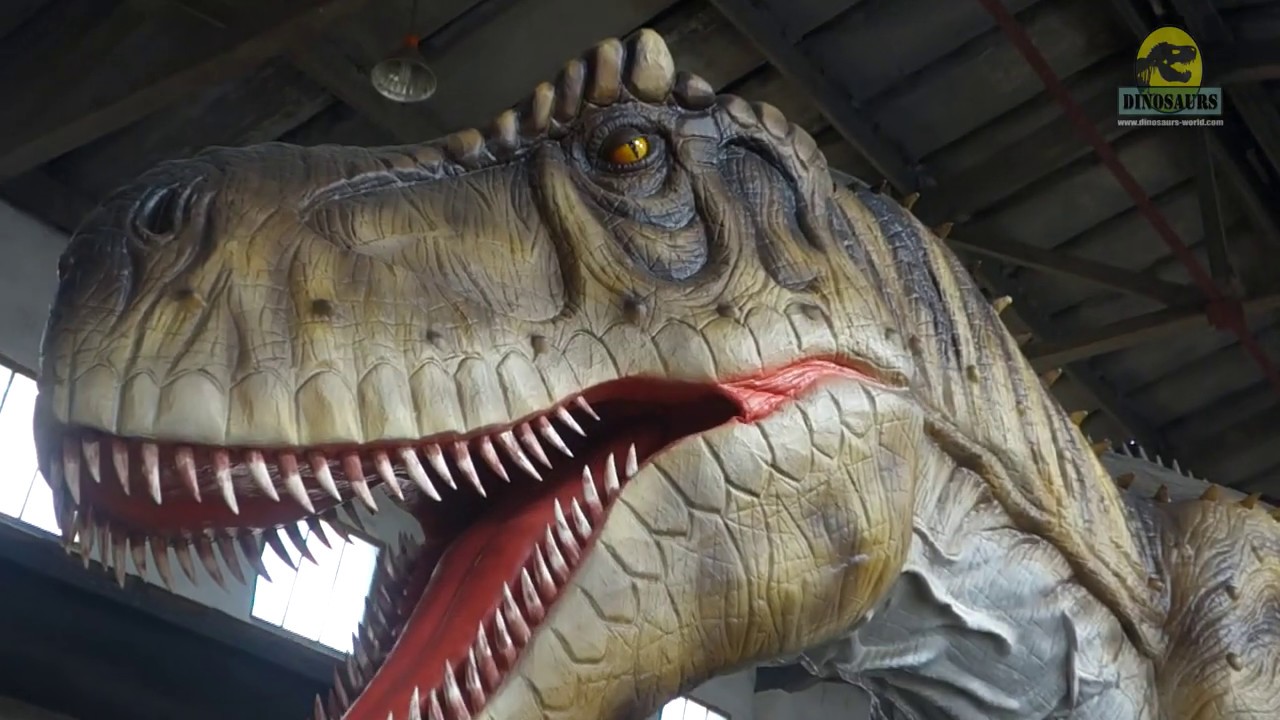 How Animatronic Dinosaurs Making Sound And Movements - YouTube