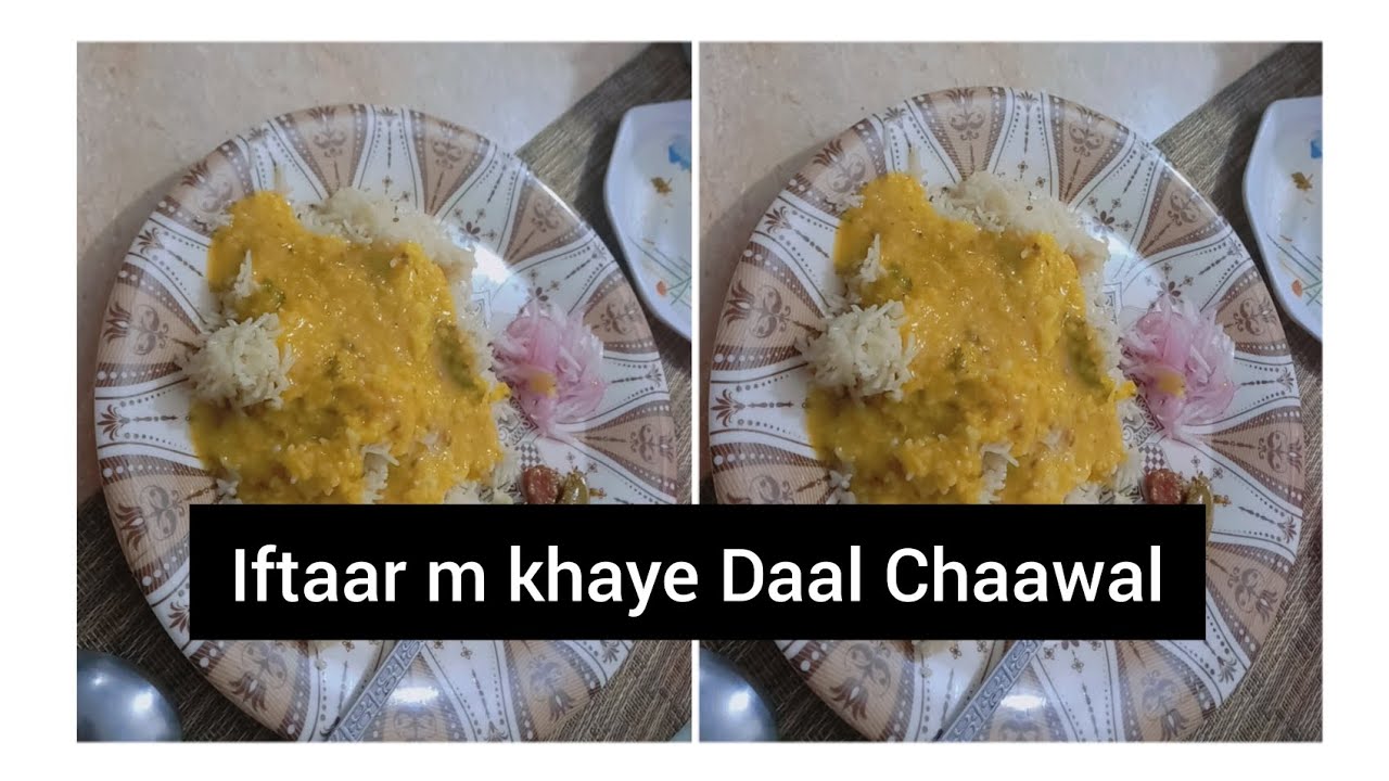 Ramadan kareem | Day 22 | made Daal chaawal for iftaar | eat after a ...