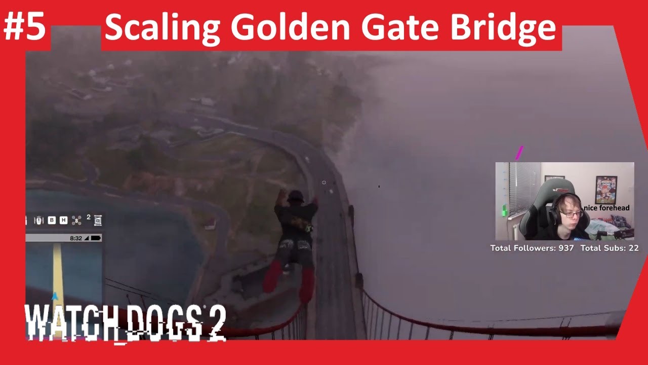 Scaling Golden Gate Bridge - Watch Dogs 2 Episode 5 - YouTube