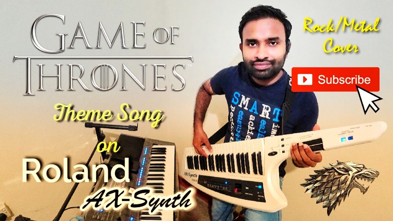 Game of Thrones Theme | Rock/Metal Cover | Roland AX-Synth | Keytar ...