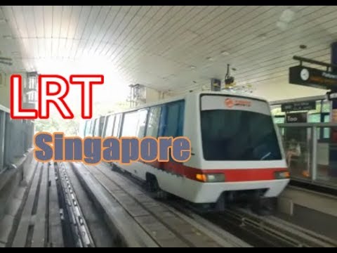 นั่ง LRT ที่สิงคโปร์ Ride LRT Singapore from CCK to Bukit Panjang - YouTube