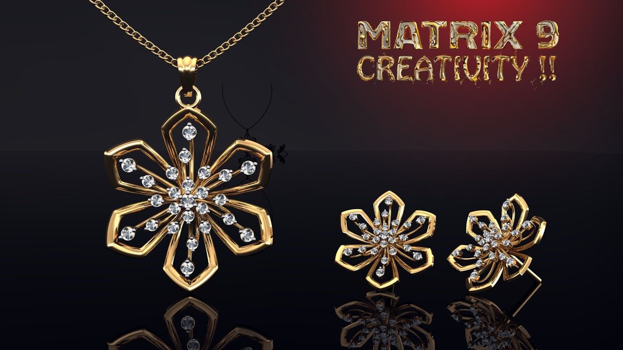 Matrix 9 Creativity !! | Jewellery CAD || - YouTube