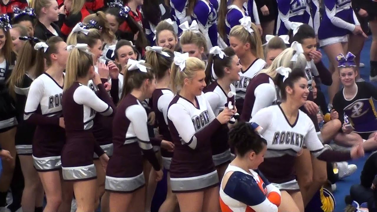 Rockridge Rockets Cheer Dancing at ICCA Invitational-Normal West High ...