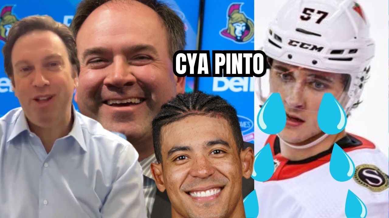OTTAWA SENATORS ARE DISRESPECTING SHANE PINTO! Sens and Pinto are far ...